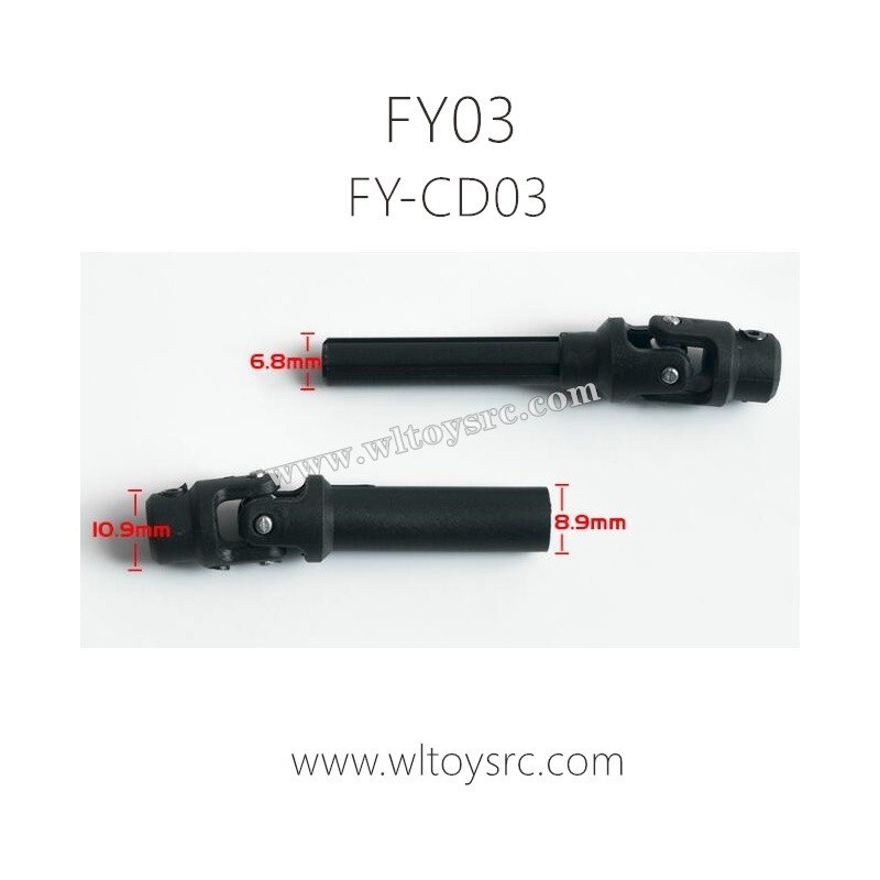 FEIYUE FY03 Eagle-3 Desert Truck Parts-Rear Drive Shaft FY-CD03