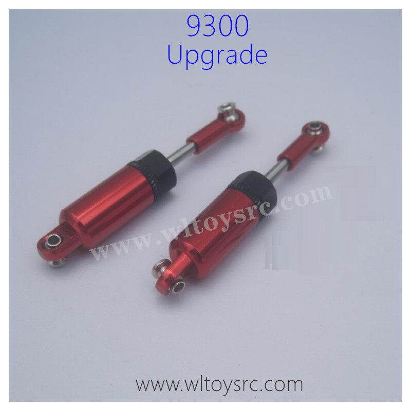 PXTOYS 9300 Sandy Land Upgrade Parts-Shock Absorbers Metal Red