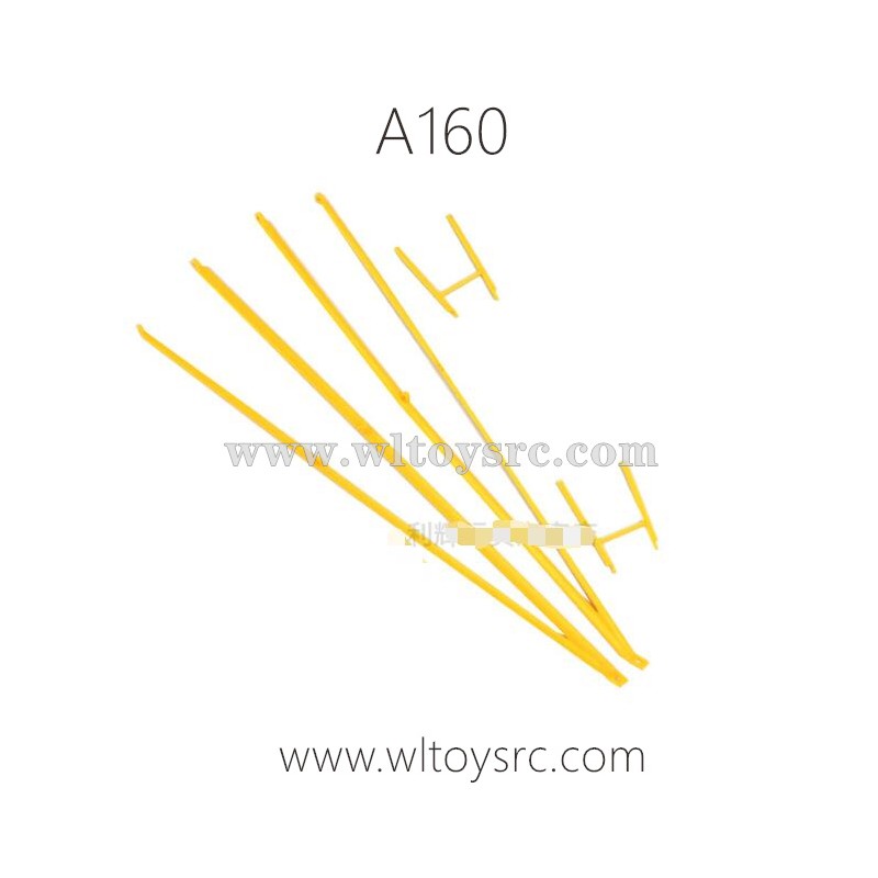 WLTOYS A160 3D6G RC Glider Parts, Wing Support Rods