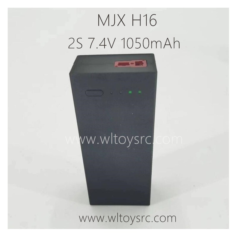 MJX Hyper Go H16 RC Parts 7.4V 1050mAh 2S Lipo Battery