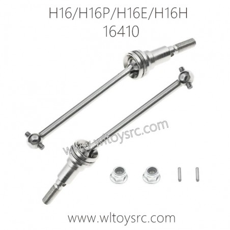 MJX H16P H16H H16E RC Car Parts 16410 Front Boned Dog Shaft CVD With Nuts