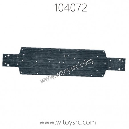 WLTOYS 104072 1/10 RC Car Parts 2087 Metal Bottom Plate