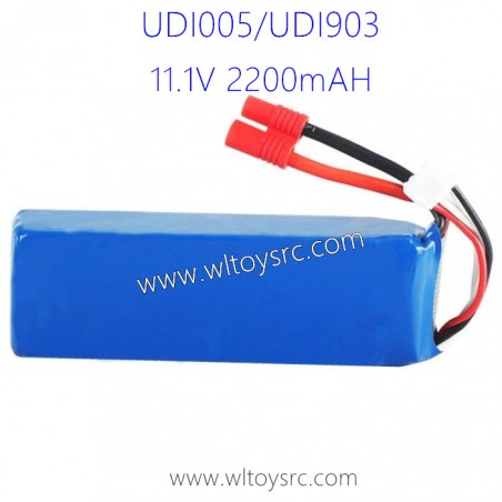 UDIRC UDI005 RC ARROW Boat Battery 11.1V 2200mAh Banana Plug