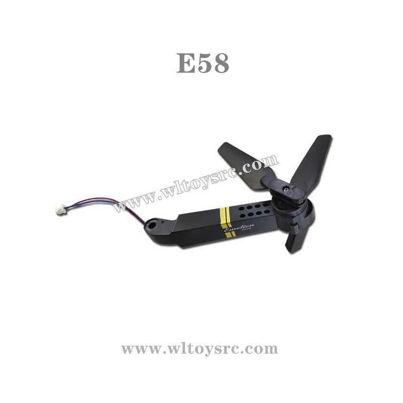 EACHINE E58 Pocket Drone Parts-Motor kit with Arm