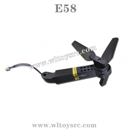 EACHINE E58 Pocket Drone Parts-Motor kit with Arm